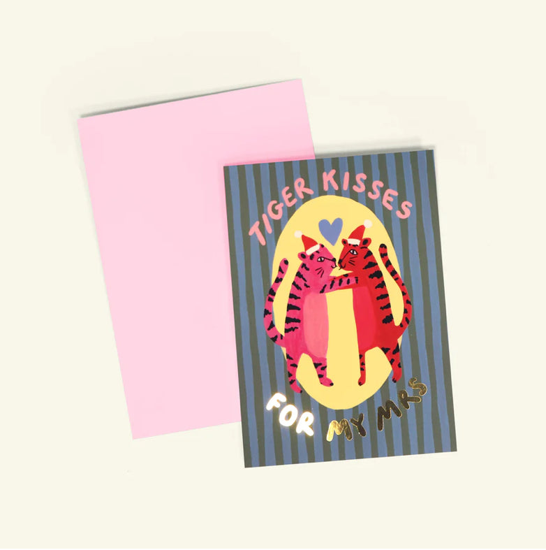 Mrs Tiger Christmas Card – KIT Broadstairs
